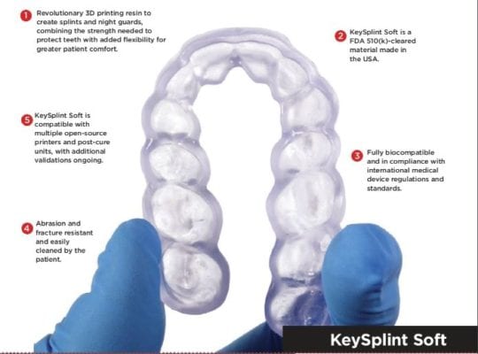 KeySplint Soft 3D Printing Resin - Silcox Dental Supply